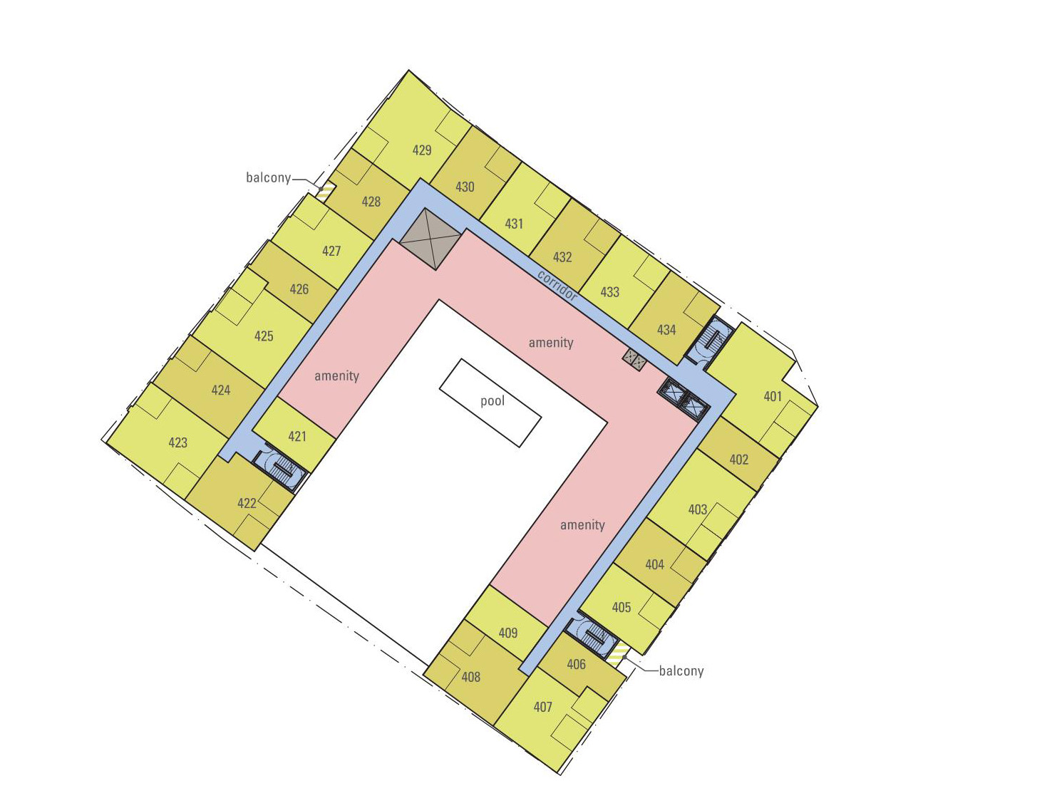Level Architecture – Work: Timber House Apartments